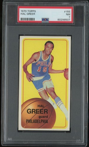 HAL GREER 1970-71 TOPPS SET BREAK #155 PSA 7 | eBay