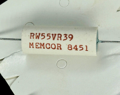 Memcor PN RW55VR39 RESISTOR,FIXED,WIRE WOUND,INDUCT NSN 5905-00-878 ...