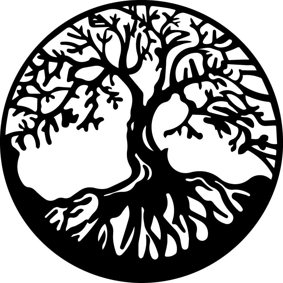 Tribal Tree Drawing