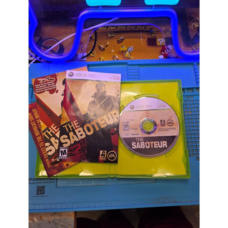 The Saboteur for Microsoft Xbox 360 | eBay