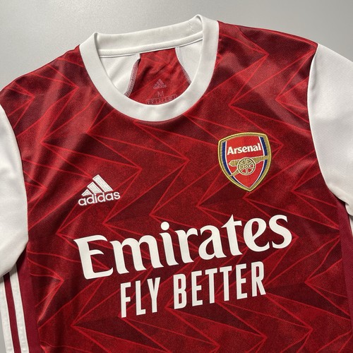ARSENAL ADIDAS 2020/2021 FOOTBALL HOME JERSEY #10 MESUT OZIL SIZE “M ...