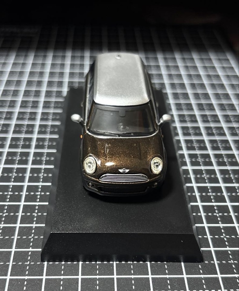 Kyosho 1/64 Mini Cooper Clubman Brown Metallic Diecast Car Model New | eBay