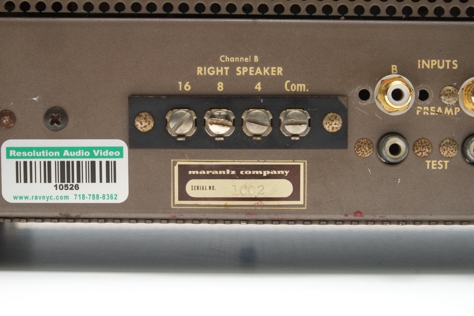 Marantz Model 8 - Vintage Audiophile Hifi Classic Tube Stereo Power ...