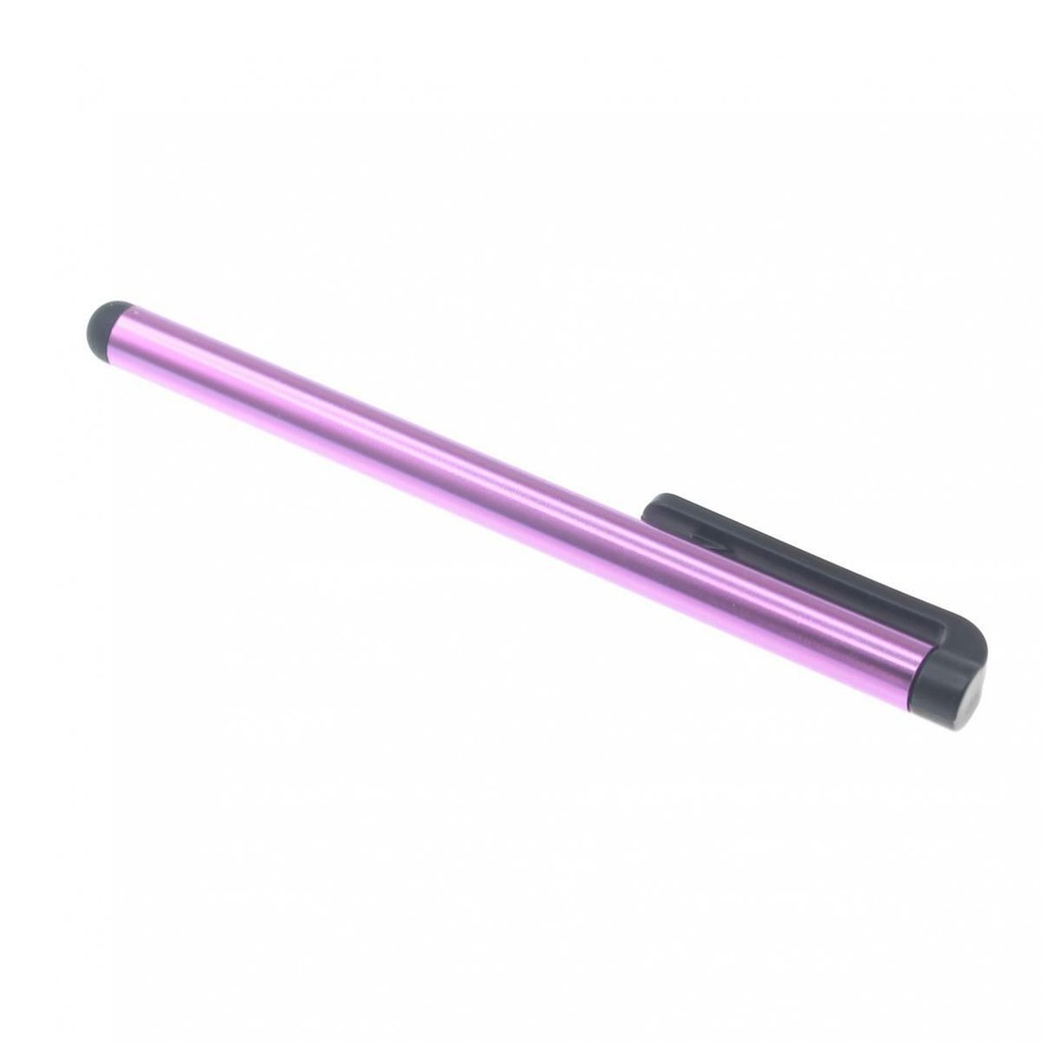 PURPLE STYLUS TOUCH SCREEN DISPLAY PEN LIGHTWEIGHT COMPACT For PHONES ...