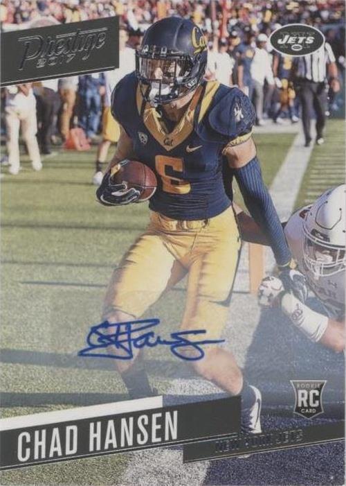 2017 Panini Prestige - Rookie Chad Hansen #265 Signatures (AU, RC) for ...