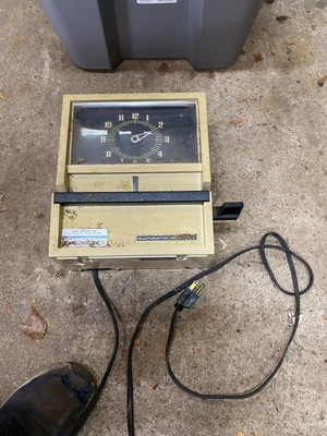 Time Clocks - Vintage Cincinnati Time Clock