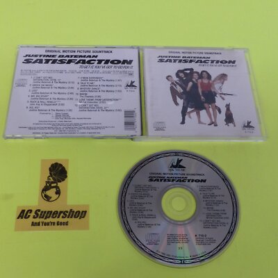 Justine Bateman Satisfaction Soundtrack - CD Compact Disc | eBay