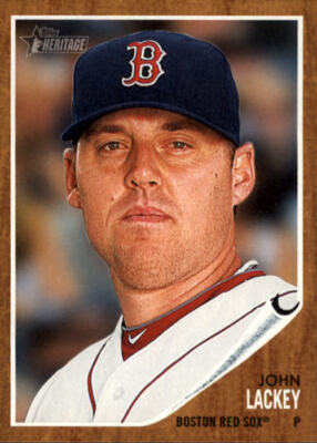 2011 Topps Heritage #336 John Lackey - NM | eBay