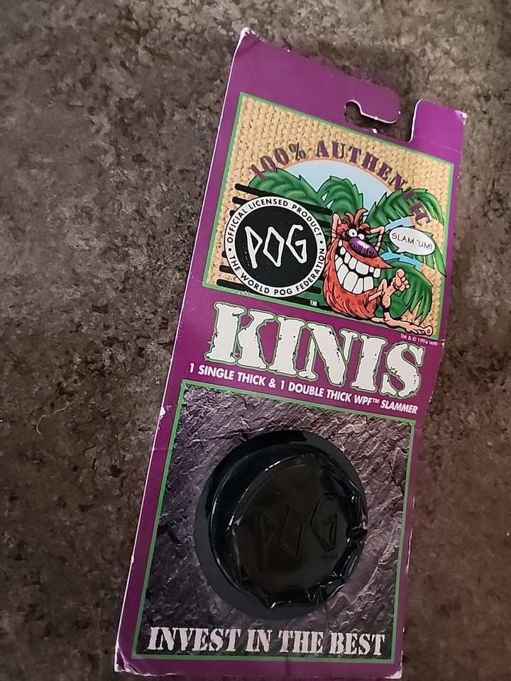 X2 POGS KINIs Slammer Pack World Pog Federation Official Vintage SEALED ...