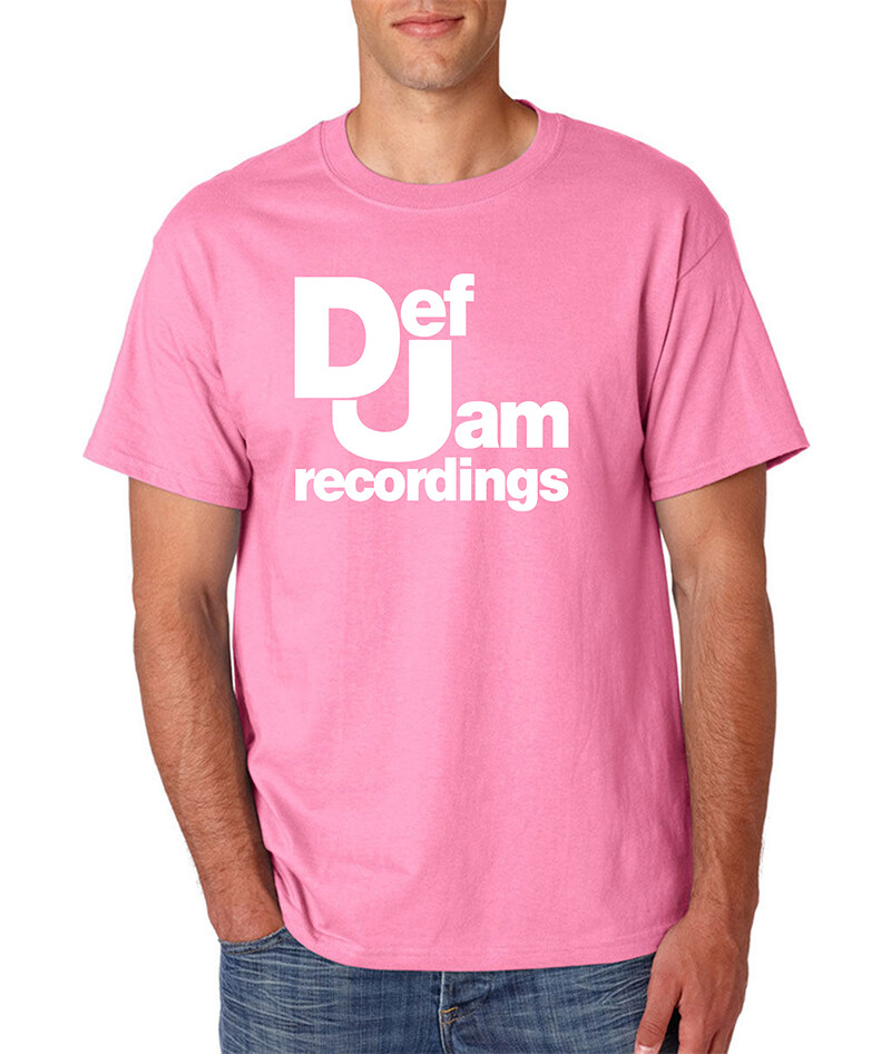 DEF JAM Recordings Logo T-Shirt Hip Hop Rap Classic Music Label Record ...
