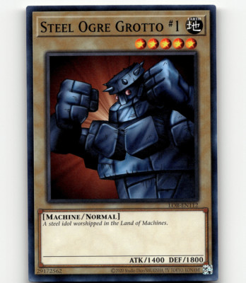 Yugioh - Steel Ogre Grotto #1 - Legend of Blue Eyes White Dragon 25th ...
