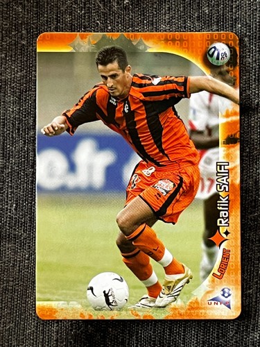 PANINI FOOT TRADING CARD DERBY TOTAL 2006/07 RAFIK SAIFI LORIENT # 63 ...