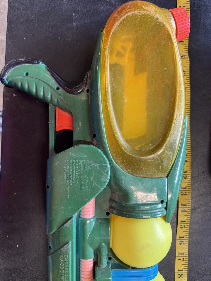3 Vintage LARAMI Super Soaker Max-D 5000 Pump Action Water Guns mfg ...