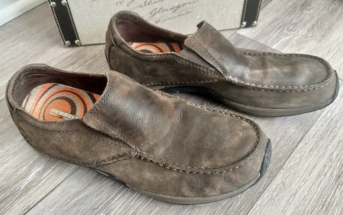 Merrell Loafers Men's 11 Omega Moc Dark Brown Leather Casual Comfort ...