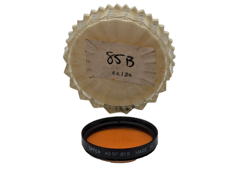 Tiffen 40.5mm 85B Glass Filter - Warming Color Conversion Filter ...