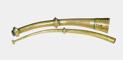 New South Indian Kannan Musical Instrument Brass Kombu | eBay
