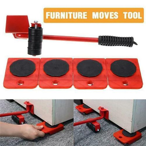 5 In 1 Labor Saving Mover Device Household Heavy Object Moving Handling ...