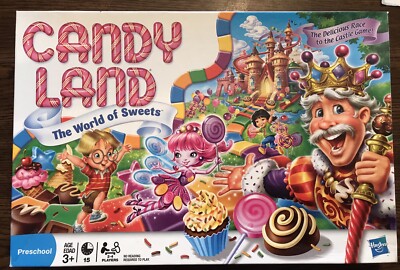 2010 CANDY LAND THE WORLD OF SWEETS BOARD GAME 100% Complete ...