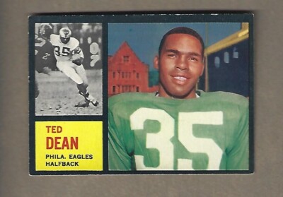 1962 TOPPS FOOTBALL TED DEAN # 117 | eBay