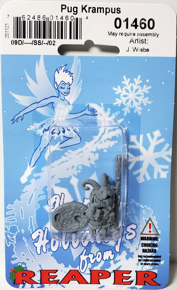 PUG KRAMPUS Reaper Miniatures Holiday Themed REM01460 | eBay