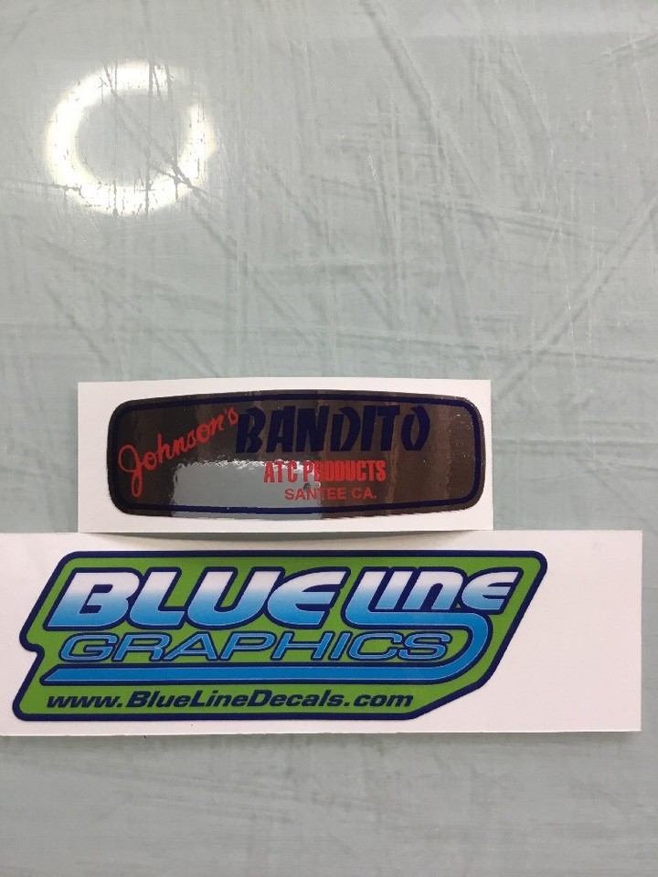 Johnson’s Bandito Recoil Decal ATC 90 Bandito ATC250r ATC200X 200X 110 ...