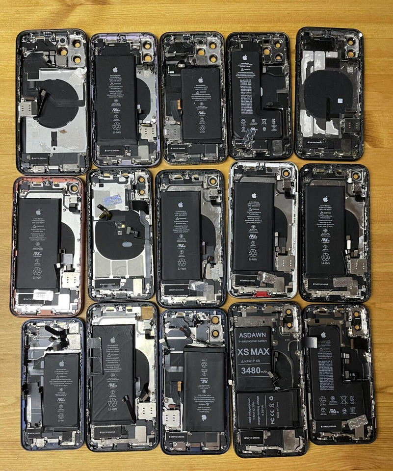 Defective Lot of 15 Apple iPhone Housing 11, 12, 12 Pro Max & More ...
