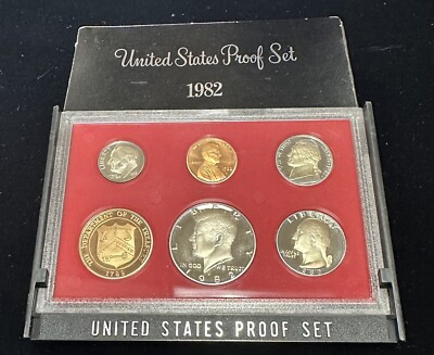 1982 Clad Proof Set U.S. Mint Original Government Packaging OGP | eBay