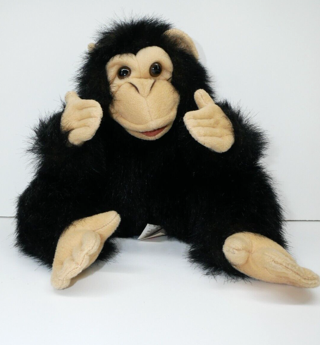 Folkmanis Baby Chimp Hand Puppet Monkey Stuffed Animal 14" Plush | eBay