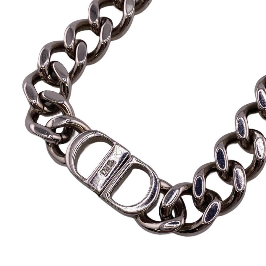 Christian Dior CD ICON Chain Logo Motif Necklace Unis… - Gem