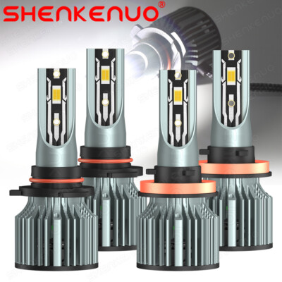 For MAZDA 3 2010 2011 2012 2013 - 6x LED Headlight Bulbs High Low Beam ...