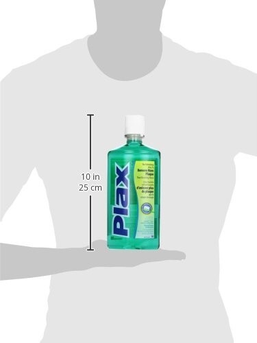 (Pack of 3) Plax Oral Rinse Mouthwash, Refreshing Soft Mint Flavor, (24 ...