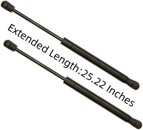 25.2''Rear Tailgate Lift Supports Gas Shock Springs Rods Fits 04-16 ...