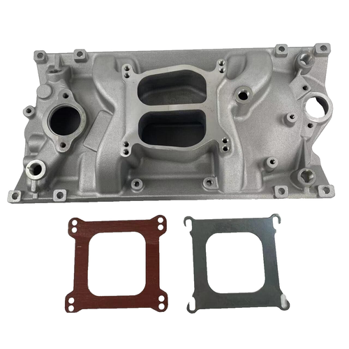 SBC 305-383 Vortec Dual plane Aluminum low rise intake manifold | eBay