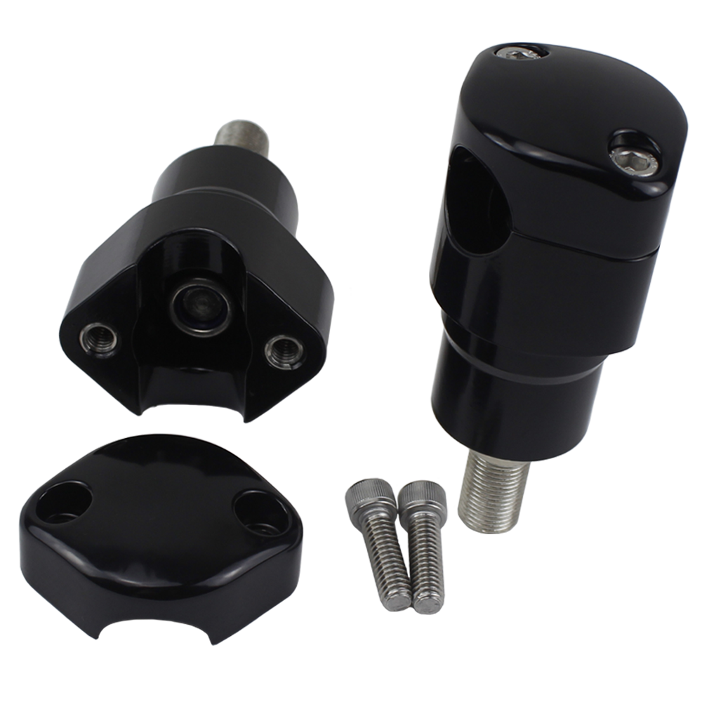 Black 2.5" Risers Kit For Harley 97-later Heritage Softail Cross Bones ...