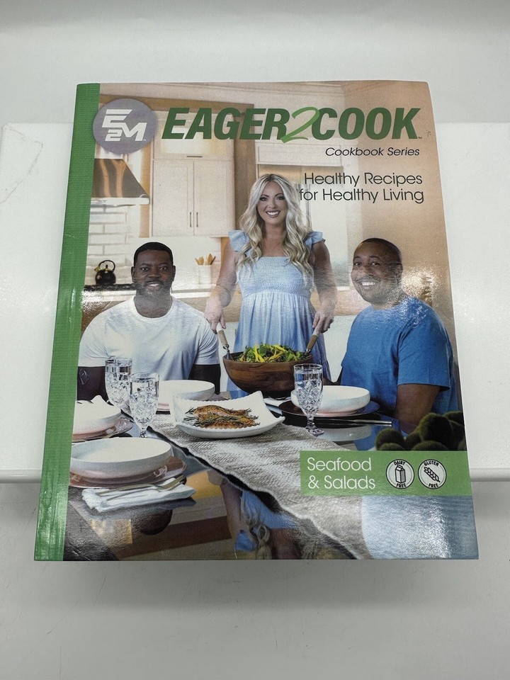 Eager 2 Cook, Healthy Recipes for - Paperback, by Connect E2M Chef ...