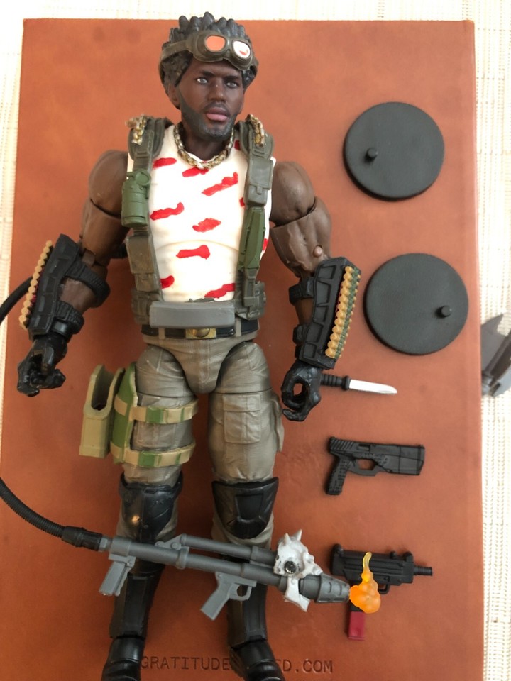 GI JOE CLASSIFIED CUSTOM DREADNOK BURNOUT action figure | eBay