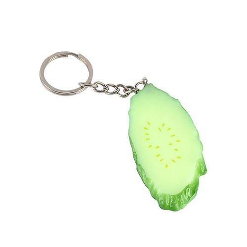 Artificial Imitation Food Keyring Simulated Cucumber Photo Props ...