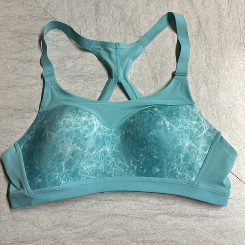 Incredible By Victoria's Secret On Point Sports Bra 36B Aqua Wireless ...
