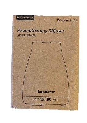 InnoGear Diffuser MT-039 7 Color LED Light Essential Oil White | eBay