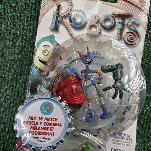 Rare Mattel Robots Movie 2004 Lug and Diesel Mix N Match Figurines NIP ...