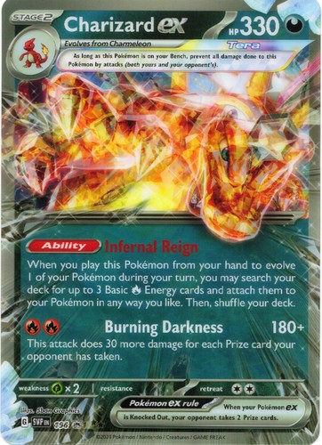 Jumbo Lenticular Charizard ex 054/091 Box Exclusive Promo Pokemon - NEW ...