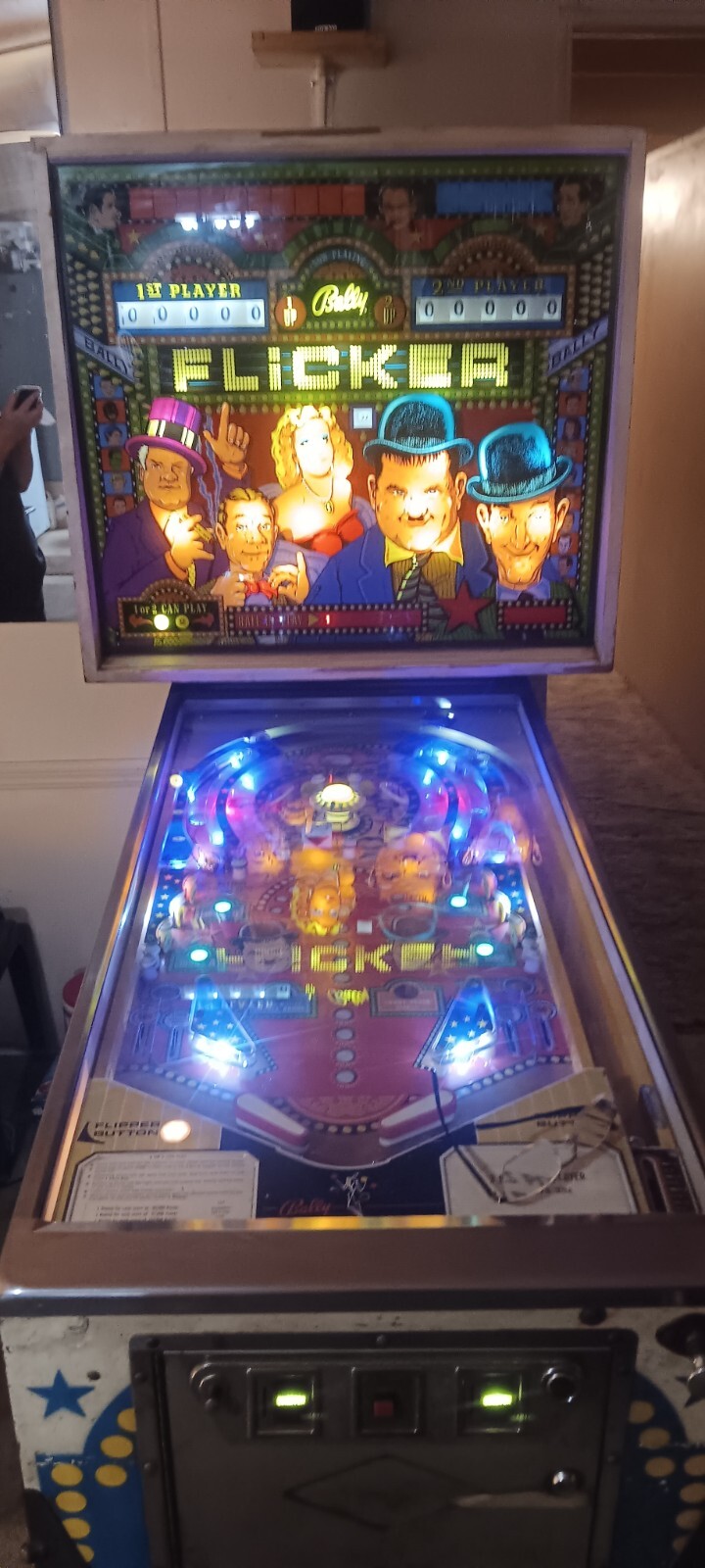 1975 Bally FLICKER Pinball Machine Classic | eBay