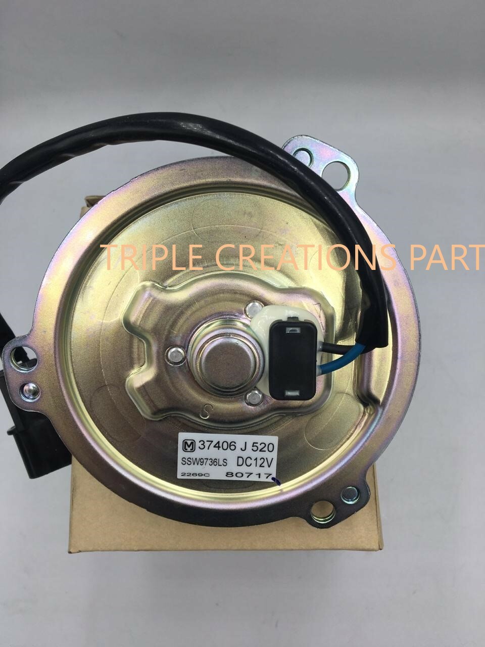 7812A100 Motor Assy Cooling A/C Condenser Fan Genuine Mitsubishi OEM | eBay