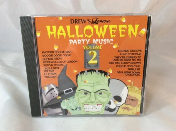 Halloween Party Music, Vol. 2 by Drew's Famous (CD, Turn Up the Music ...