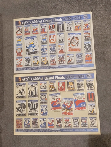 WEGS WORLD OF GRAND FINALS 2005 HERALD SUN WEG POSTER - 1897 - 1953 | eBay