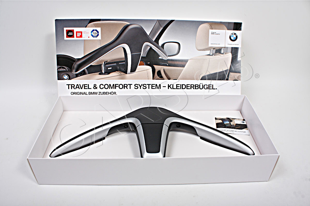 Genuine BMW TRAVEL & COMFORT Headrest Coat Hanger Holder 51952449251 | eBay