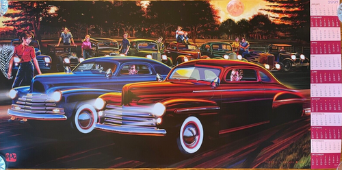 2009 PPG Limited Edition Print Calendar Poster by Darrell Mayabb | eBay