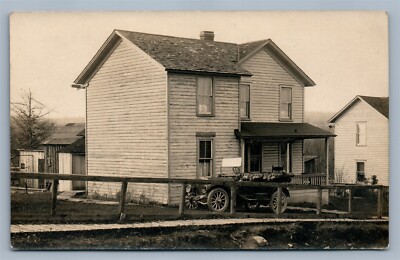 MILAN PA ANTIQUE REAL PHOTO POSTCARD RPPC w/ AUTOMOBILE | eBay