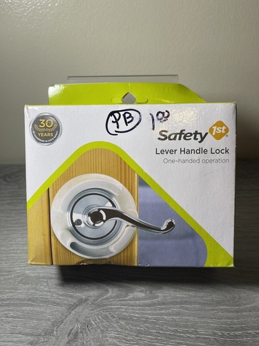 Safety 1st Lever Handle Lock, Child Safety, No Drilling - Off-White ...