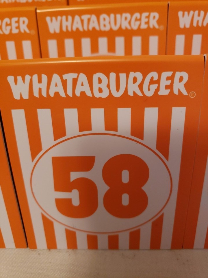 Individual WHATABURGER Restaurant Table Tent Numbers - Modern Glossy | eBay